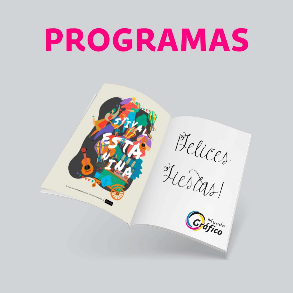 Programas de fiestas - Mundo Gráfico